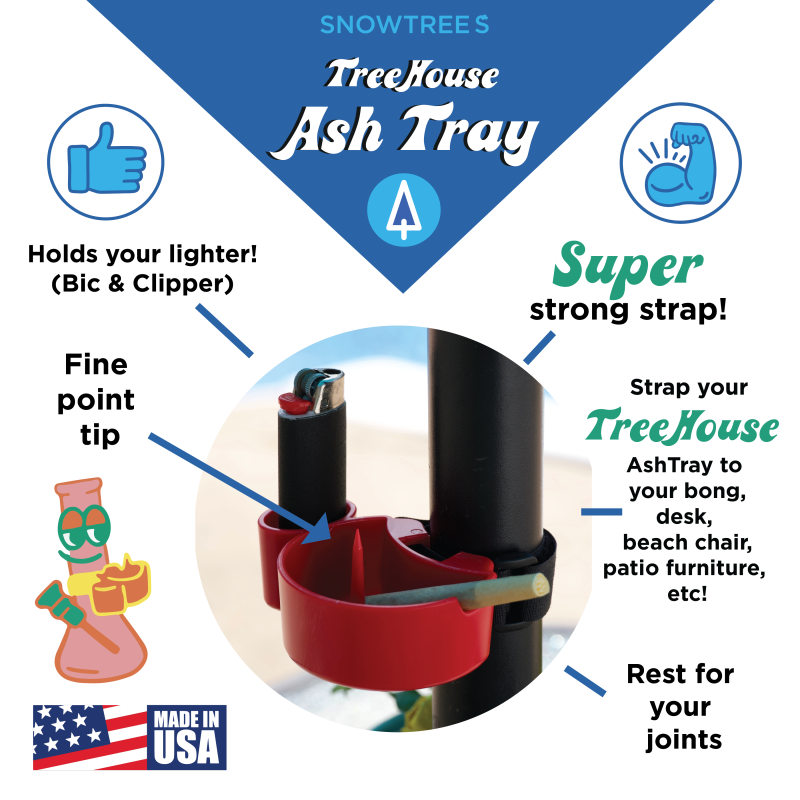 Treehouse Ashtray 9 Pack - Barnabell