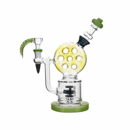 Eg Glass - EG-97 Swiss Perc Wig Wag Design Glass Water Pipe 8.5 inch ...