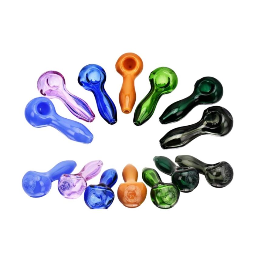 Eg Glass - ESH2230 Bubbler Glass Water Hand Pipe 4" - Barnabell