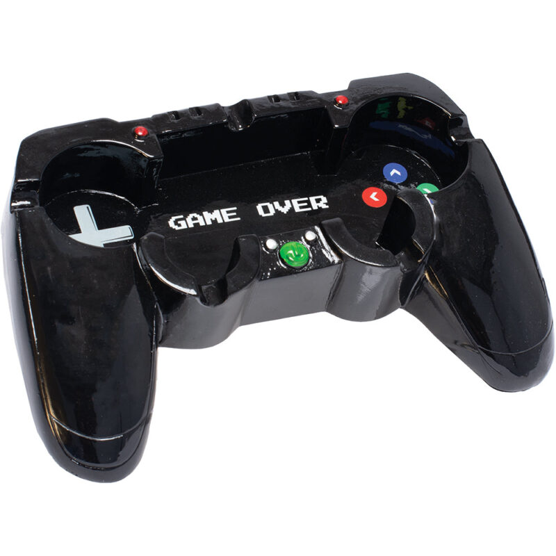Fujima Black Game Remote Shape Ashtray - Barnabell